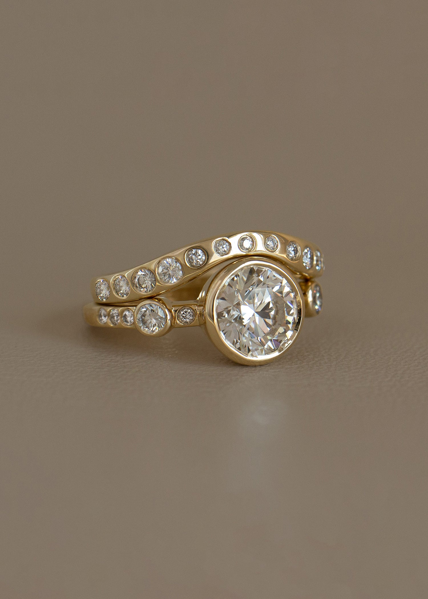 White Diamond Crown Theia Ring – M. Hisae