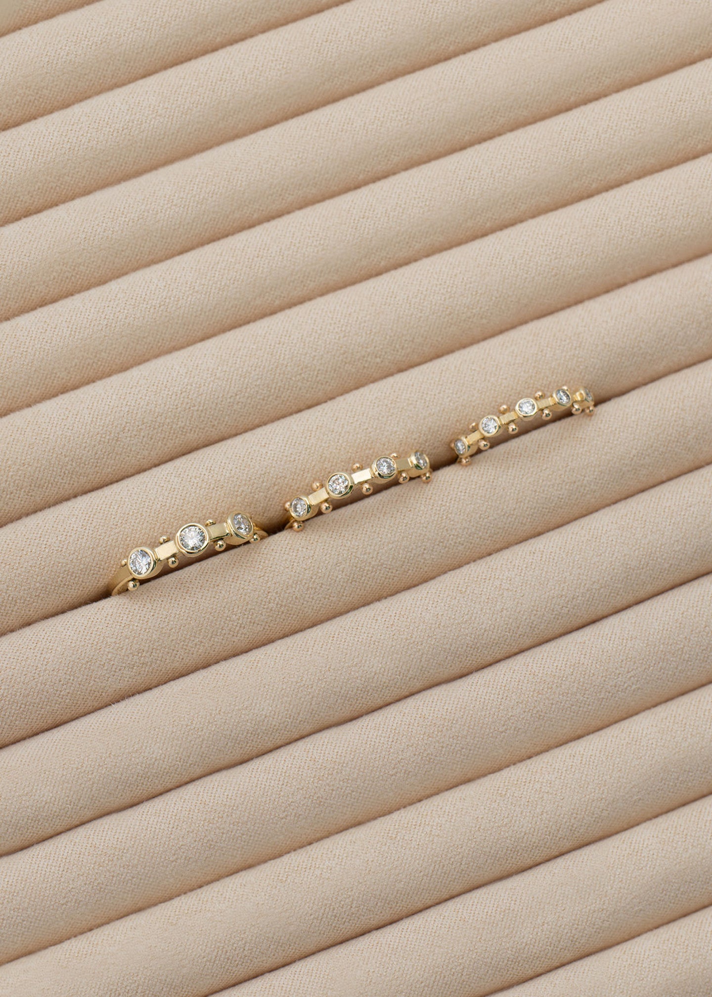 5-Stone White Diamond Koemi Ring – M. Hisae