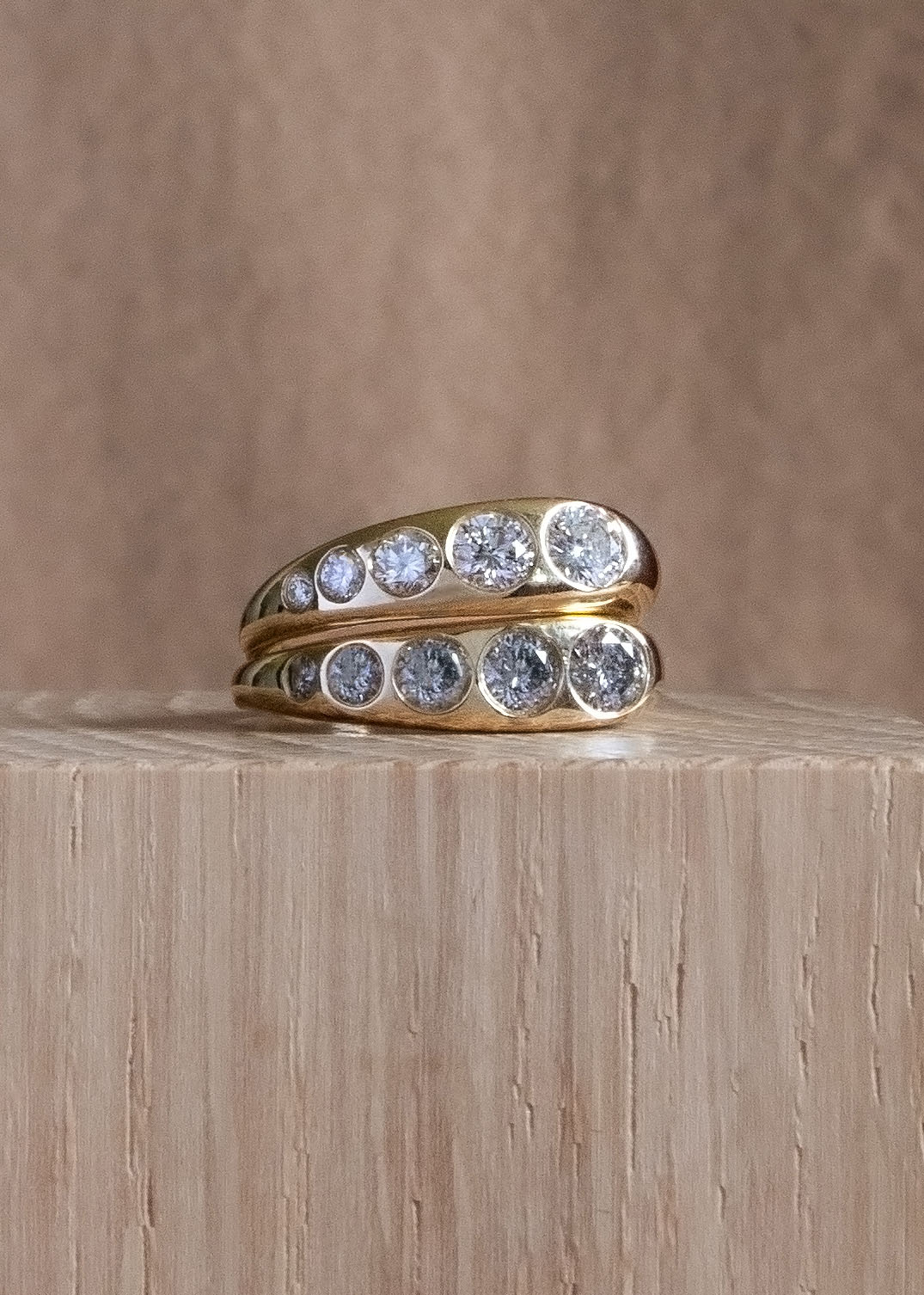 Grey Diamond Lila Suprima Ring – M. Hisae
